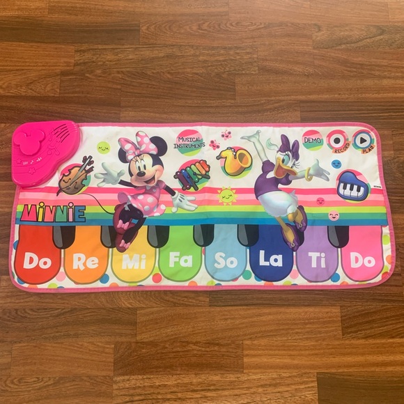 Disney | Toys | Disney Minnie Mouse Musical Piano Mat3x14 | Poshmark
